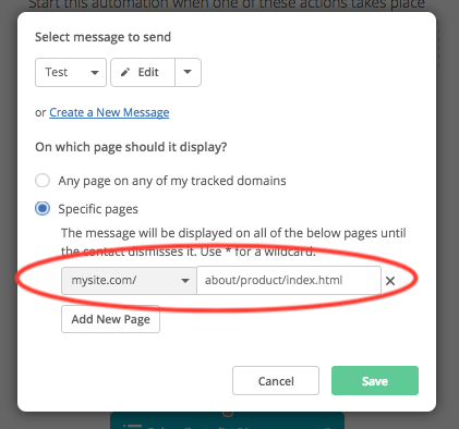 Troubleshooting site messages – ActiveCampaign Help Center