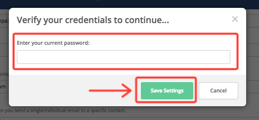 How to change your account password – ActiveCampaign Help Center