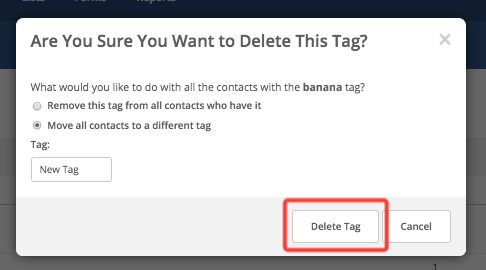 Managing Tags with the Tag Manager – ActiveCampaign Help Center