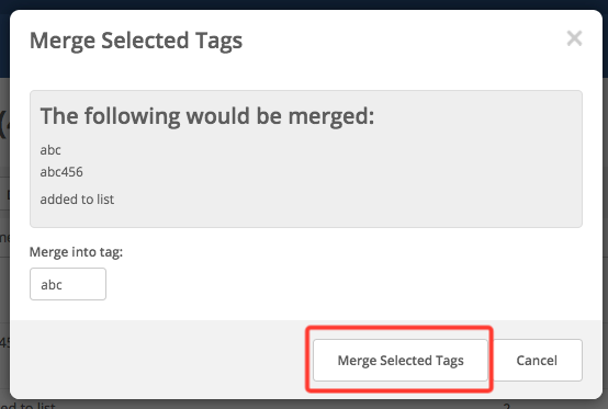 Managing Tags with the Tag Manager – ActiveCampaign Help Center