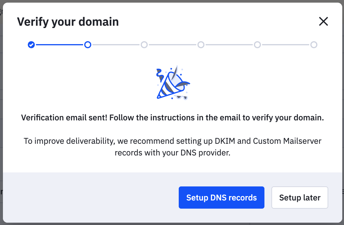 Set up your sending domain – ActiveCampaign Help Center