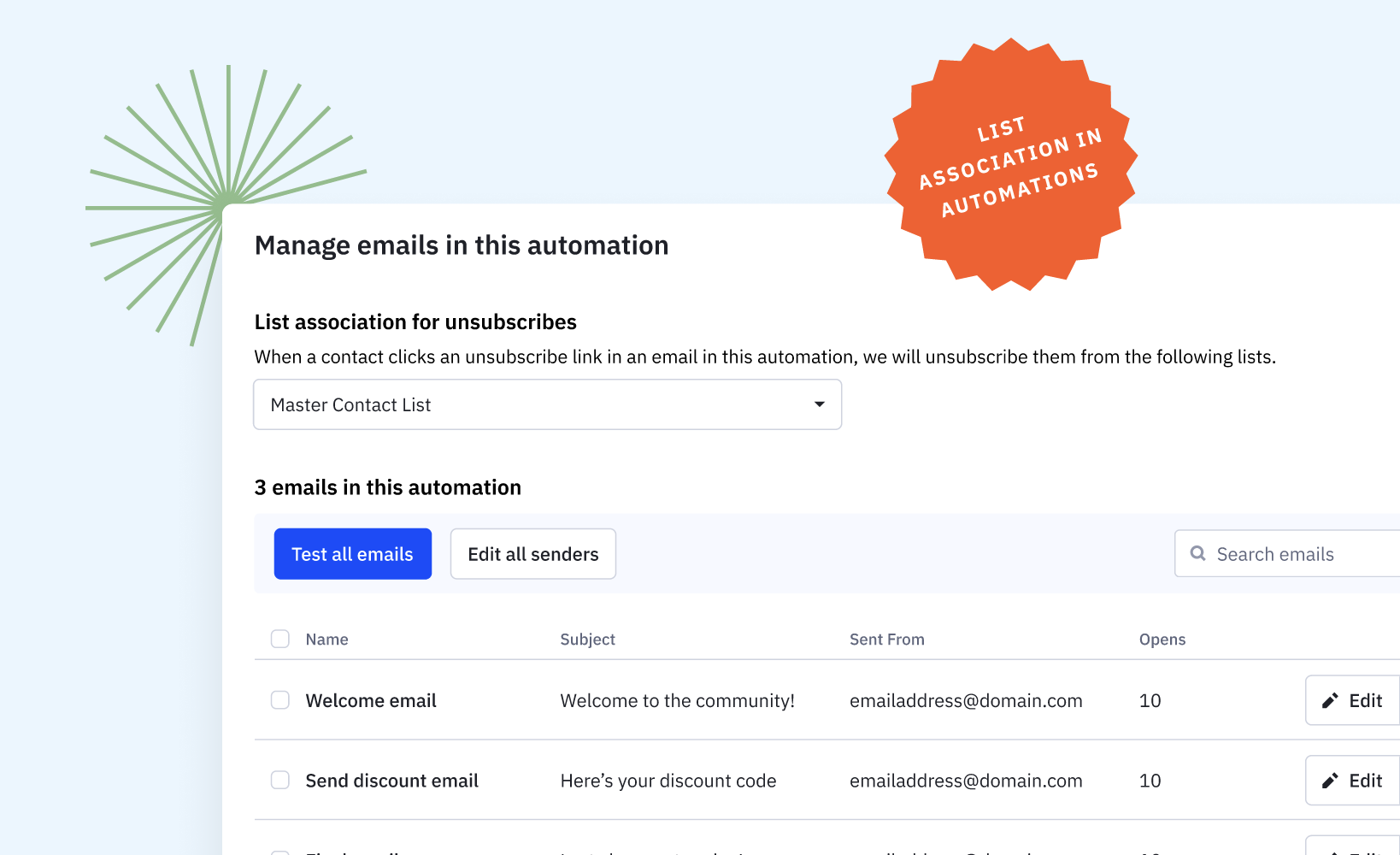 Automations Unsubscribe Management – ActiveCampaign Help Center