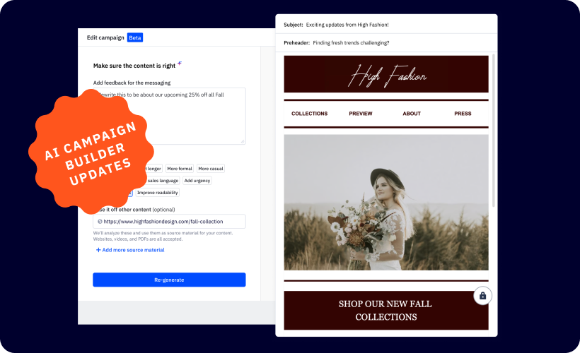 Update: AI Campaign Builder Enhancements – ActiveCampaign Help Center