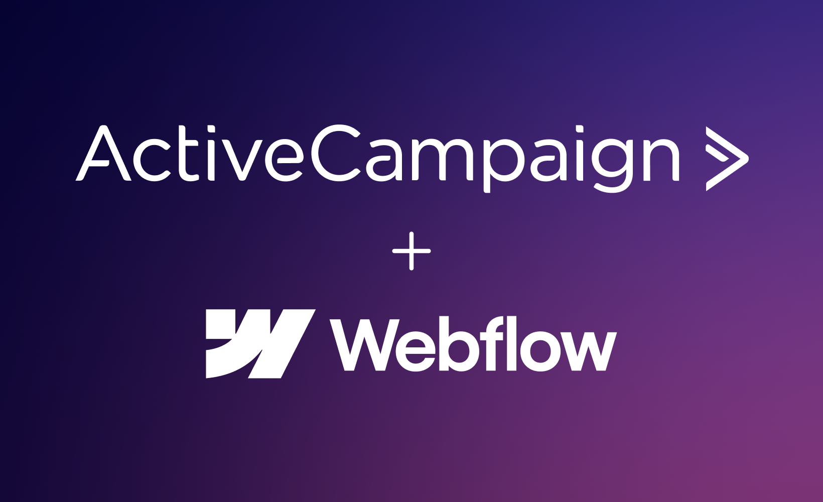 New: ActiveCampaign + Webflow integration – ActiveCampaign Help Center