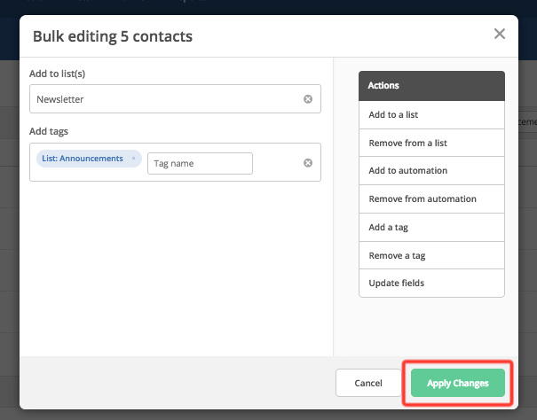 How do I merge lists? – ActiveCampaign Help Center