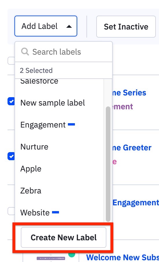 How do I add an automation label? – eduConverse