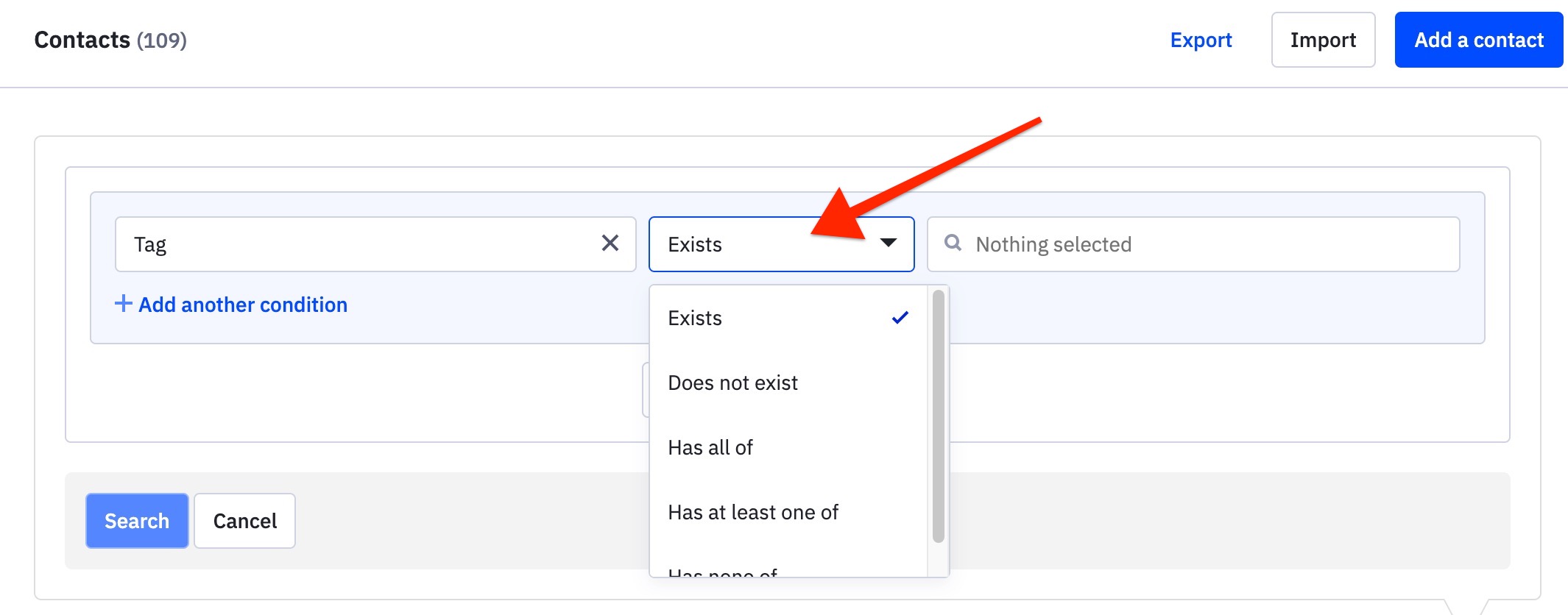 How to save a contact search – ActiveCampaign Help Center