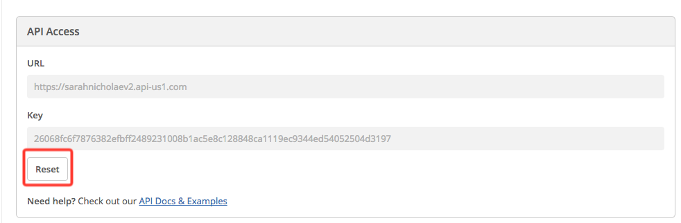 Getting started with the API – ActiveCampaign Help Center